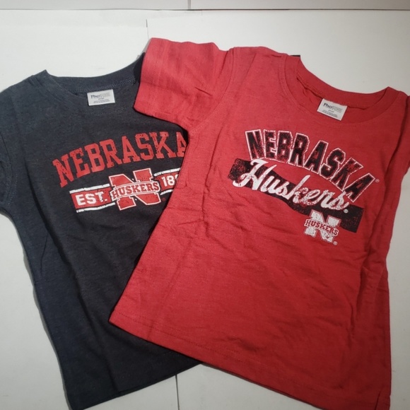 Pro Edge | Shirts & Tops | Pro Edge 2 Pack Nebraska Youth Shirts | Poshmark